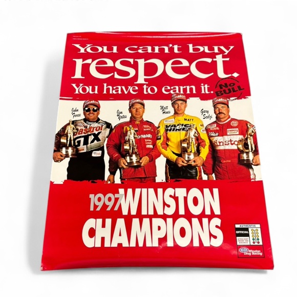 Winston Porter | Art | 997 Winston Cup Champions Poster | Poshmark